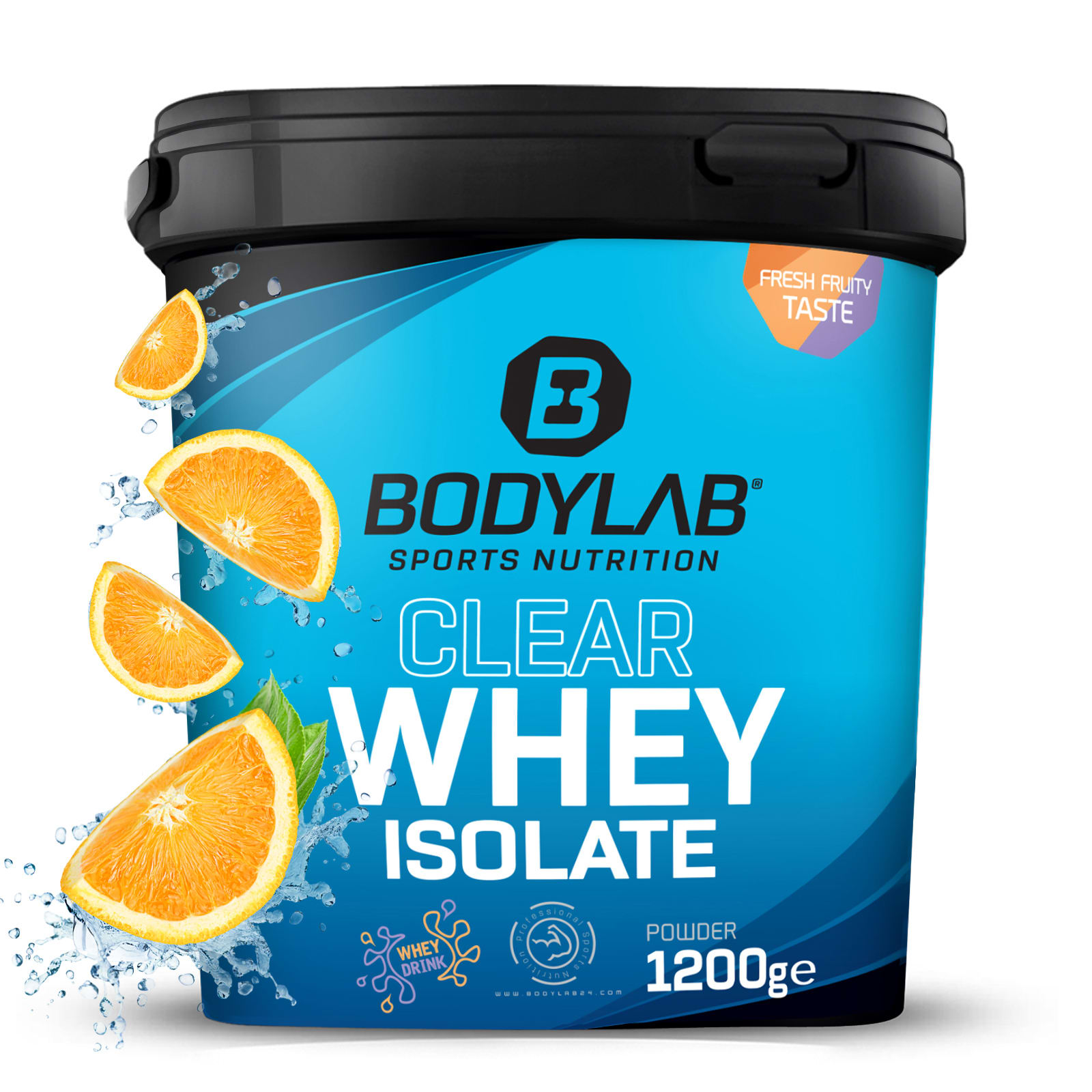 Clear Whey Isolate - 1200g - Orange