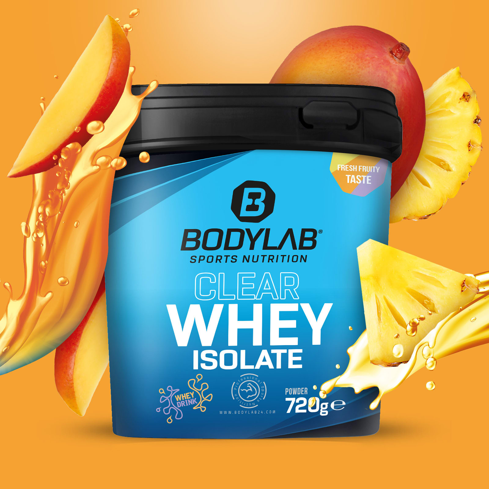 Clear Whey Isolate - 720g - Pineapple Mango