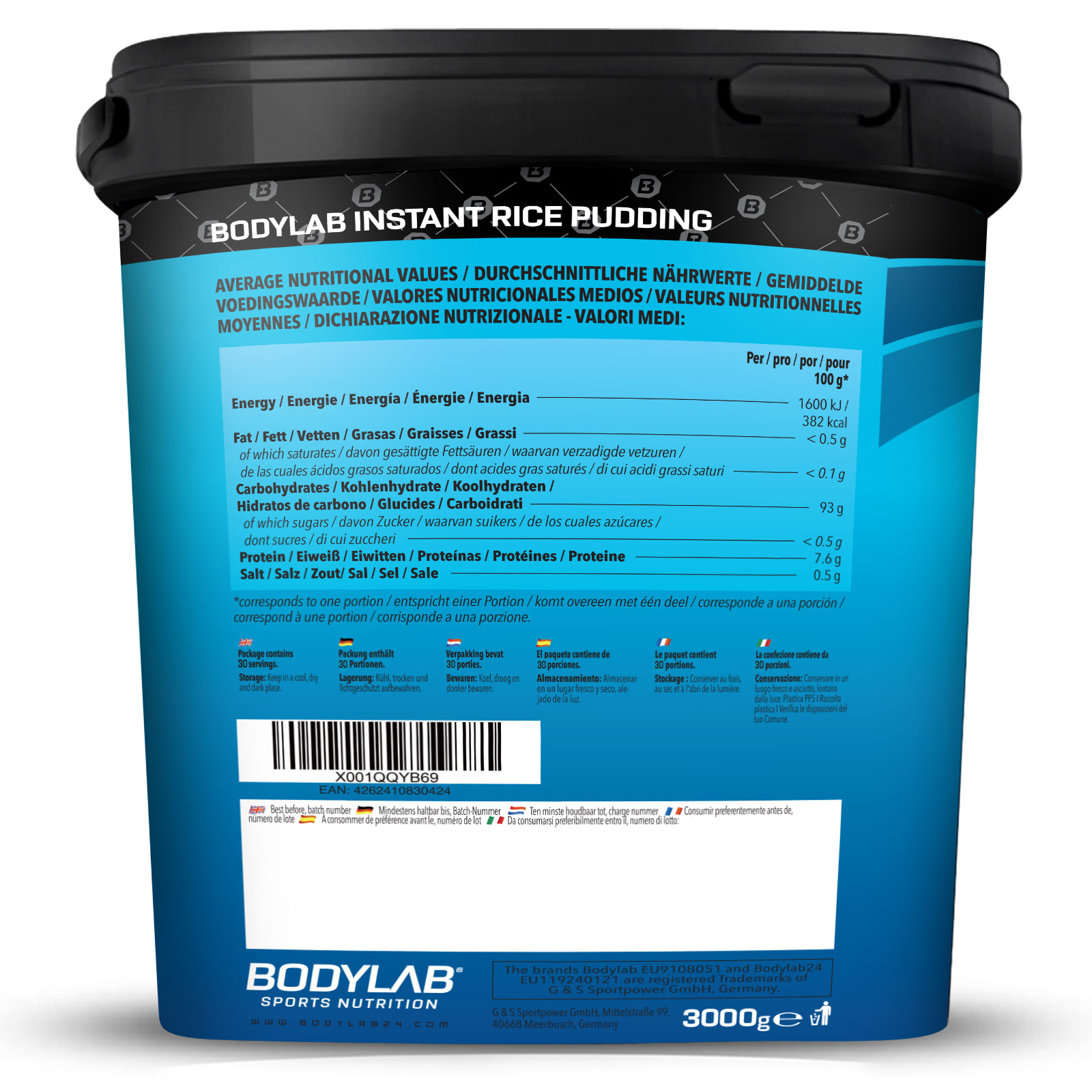 Wie kann es sein dass pro 100g des Produkts über 100g gesamt Nährstoffe ...