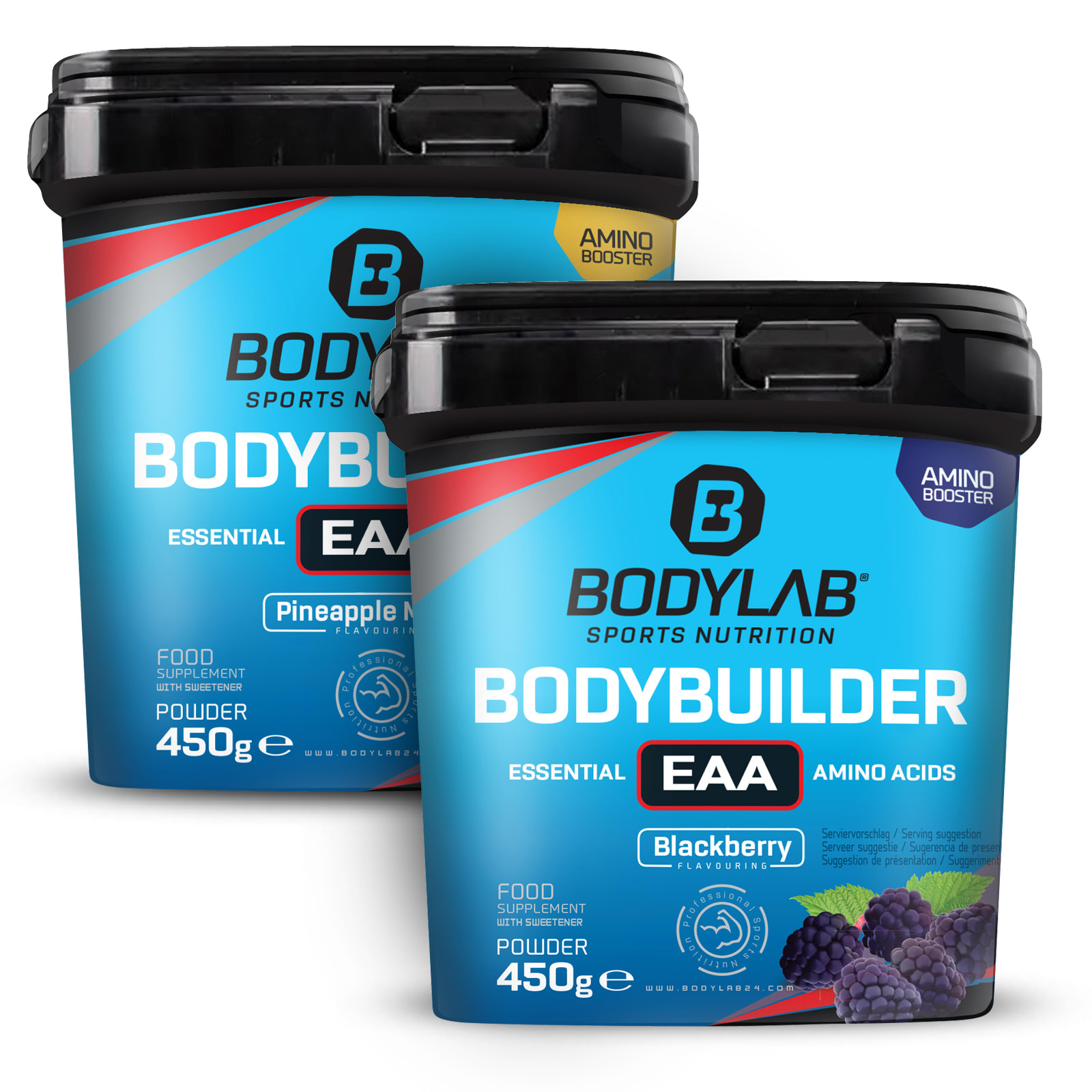 2 x Bodybuilder EAA (elk 450g) | Bodylab Shop