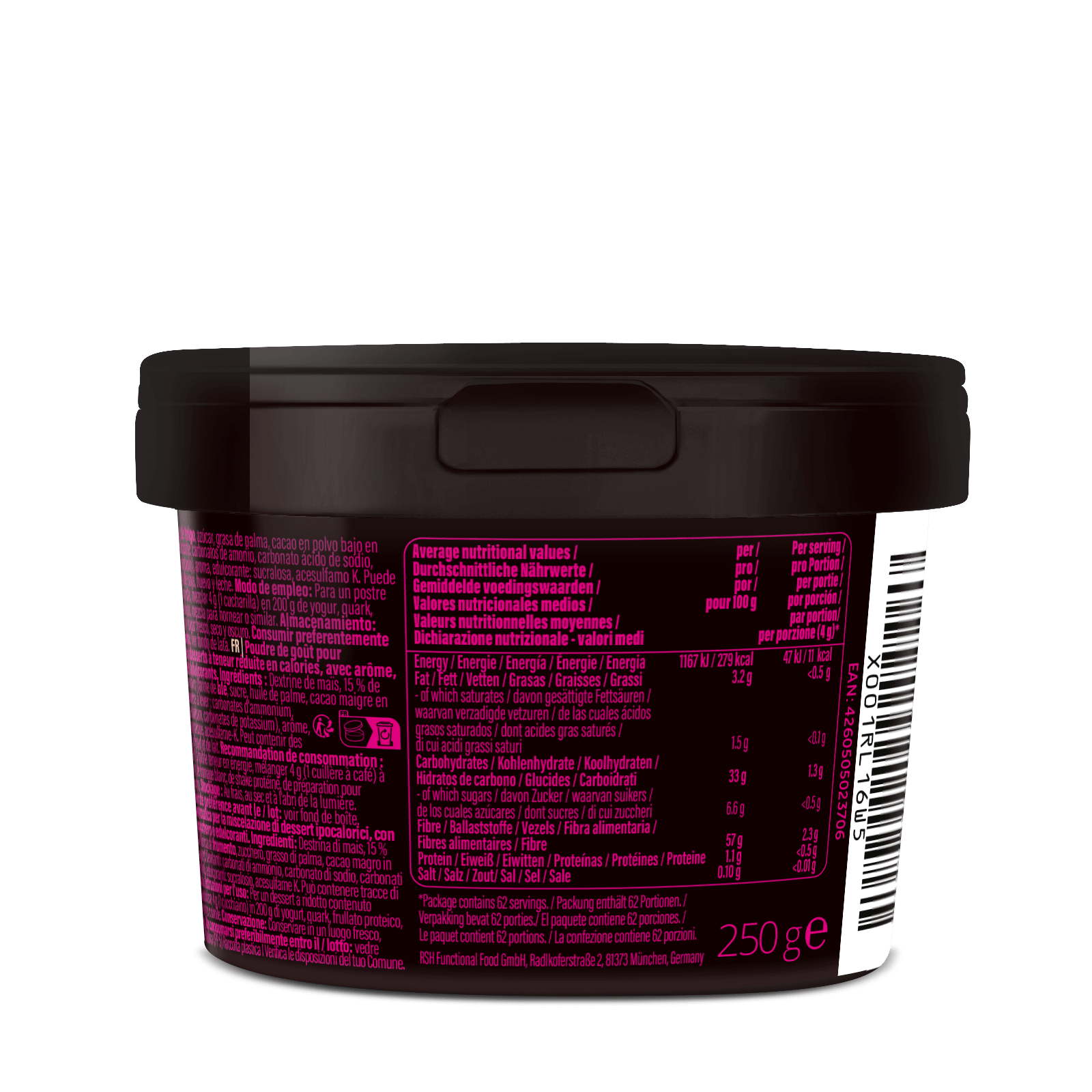 Flavy Powder - 250g - Chunky Cookies & Cream | Bodylab24 Shop