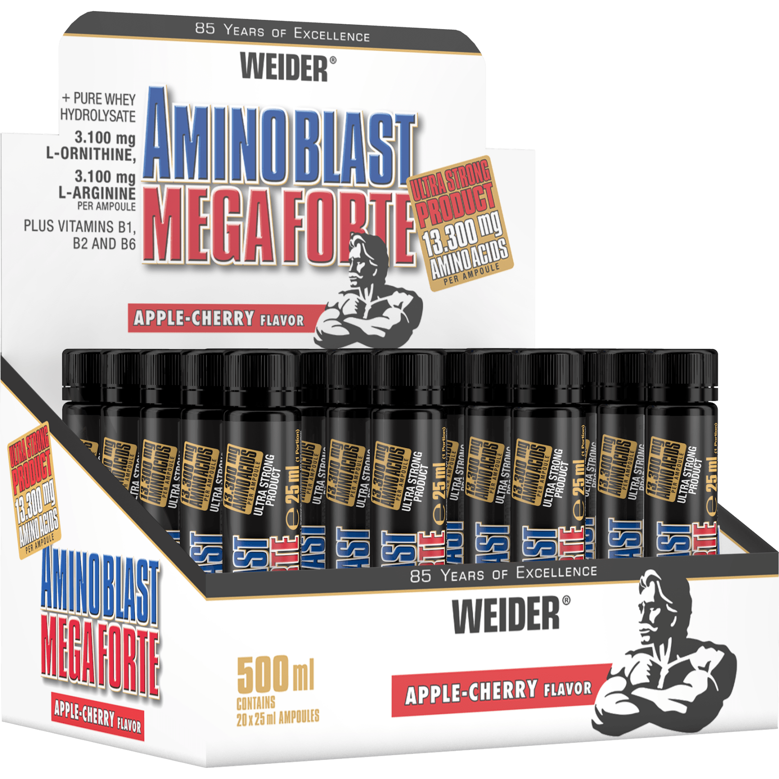Amino Blast Mega Forte Apple-Cherry (20x25ml)