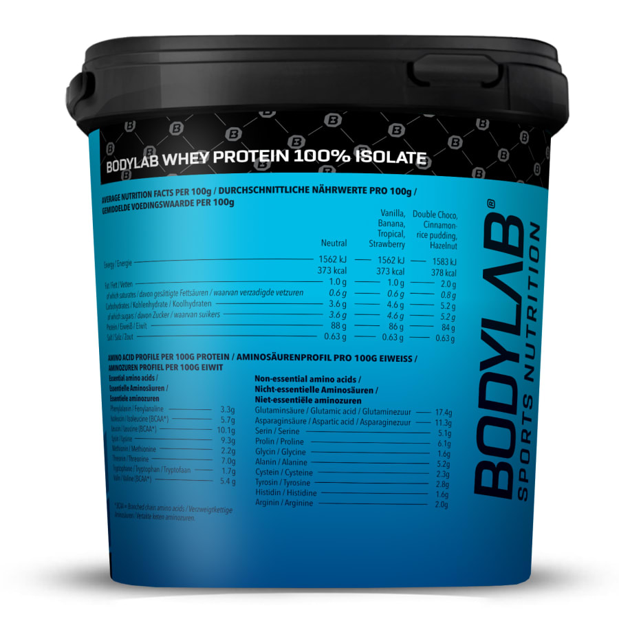 Whey Protein Isolat (2000g) van Bodylab24 kopen | Bodylab Shop