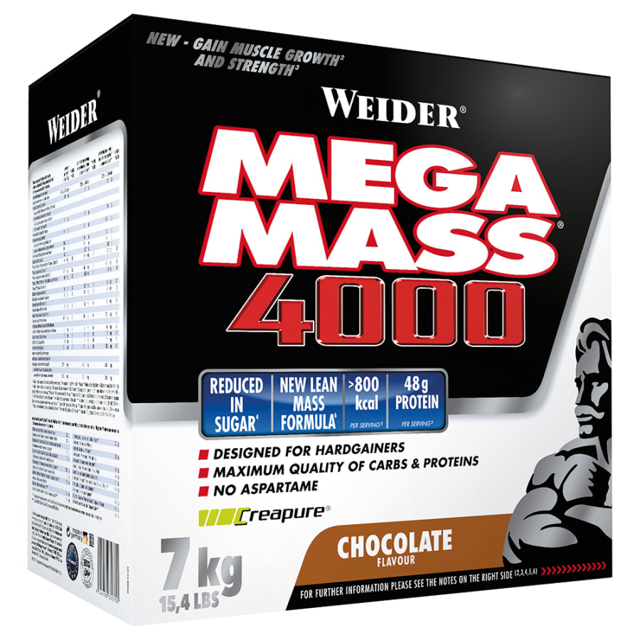 Mega Mass 4000 (7000g) van Weider kopen | Bodylab Shop