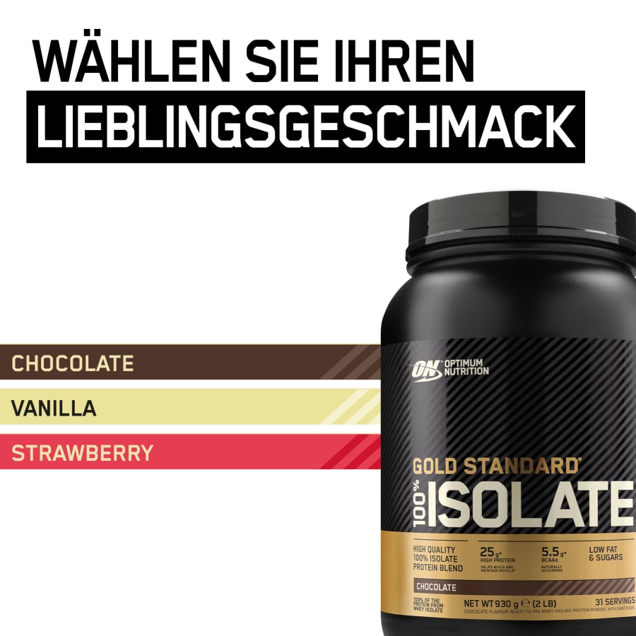 100% Gold Standard Isolate (930g)