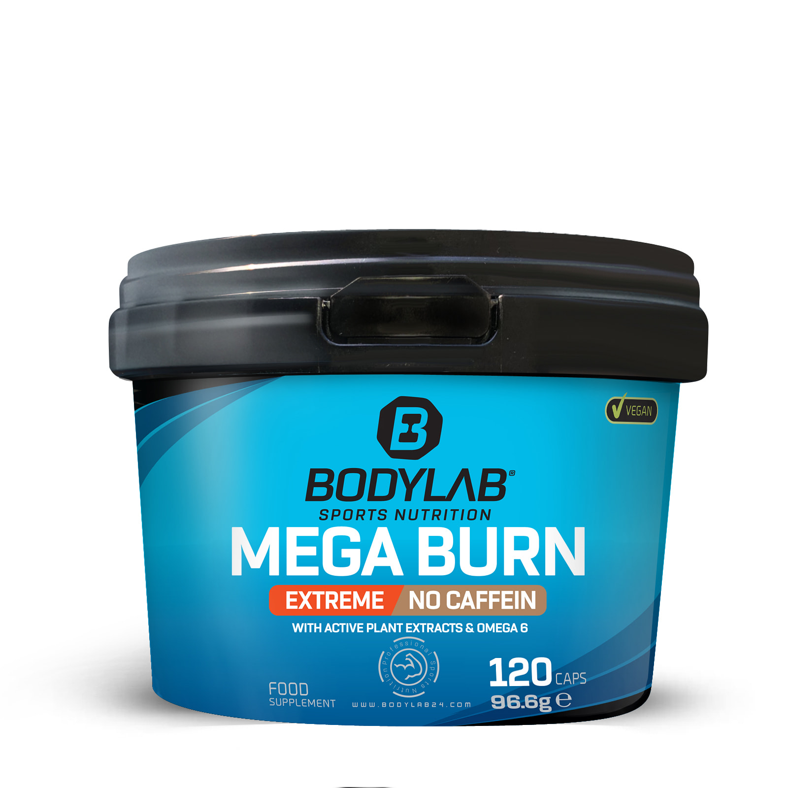 Mega Burn Extreme NO Caffein Vegan (120 caps)