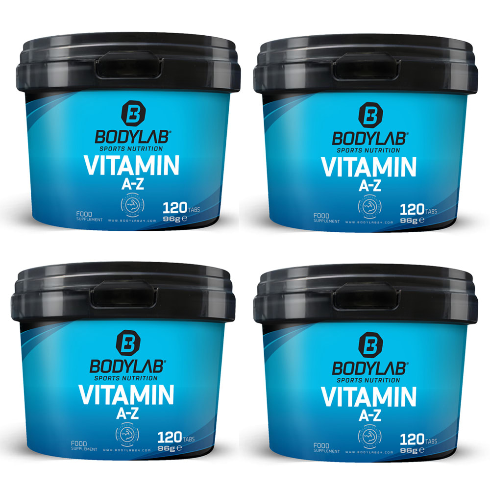 4 x Vitamin A-Z (elk 120 tabs)