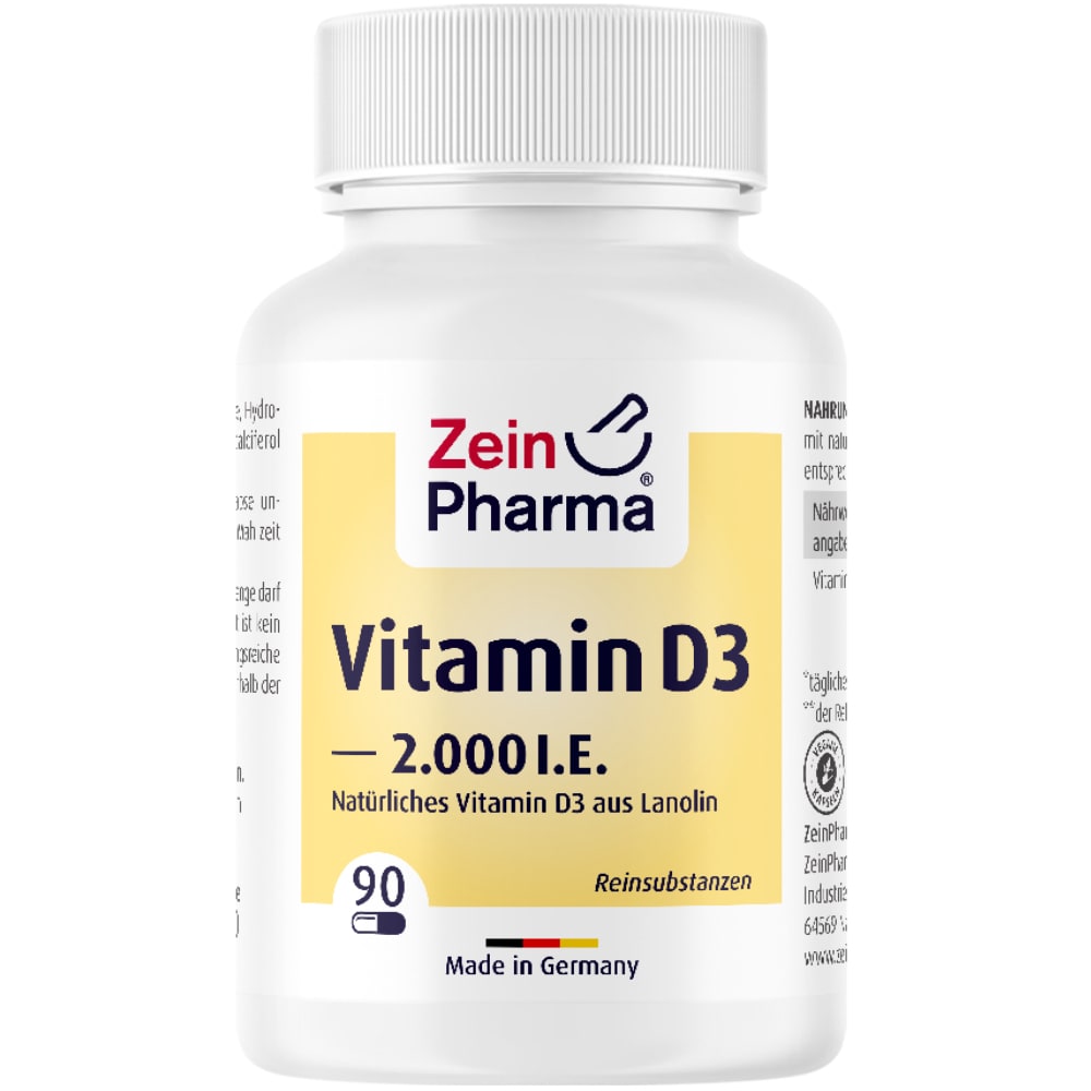 Vitamine D3 2000 I.E. (90 capsules)