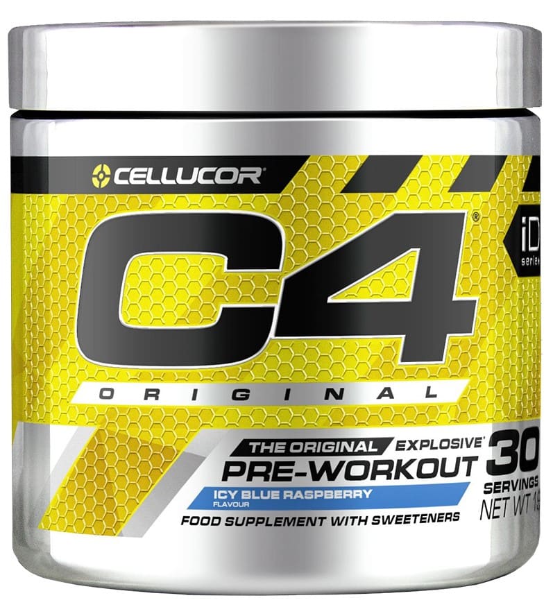 C4 Original Pre-Workout - 195g - Icy Blue Raspberry | Bodylab Shop