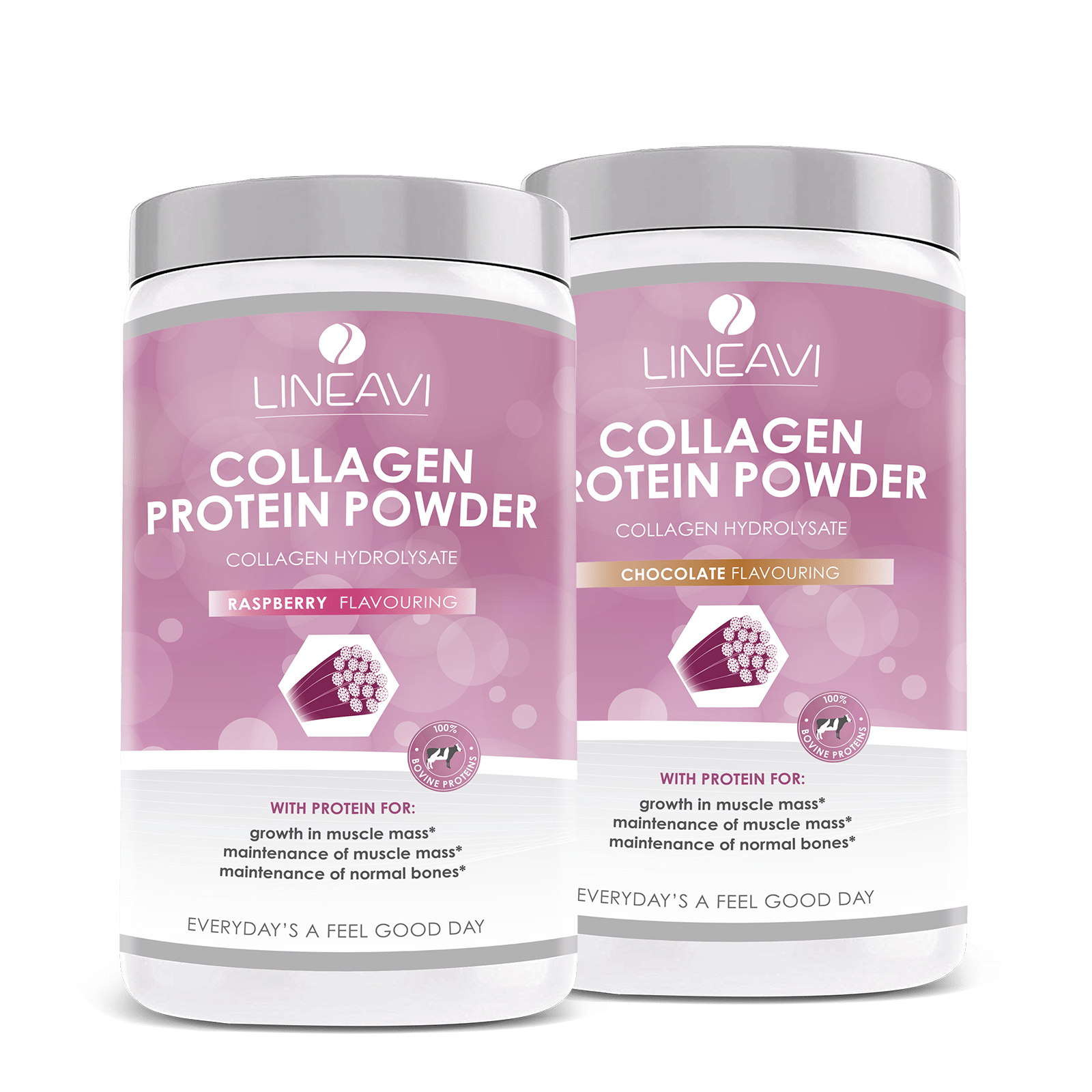 2 x LINEAVI Collagen Proteinpowder (400g) | Bodylab Shop