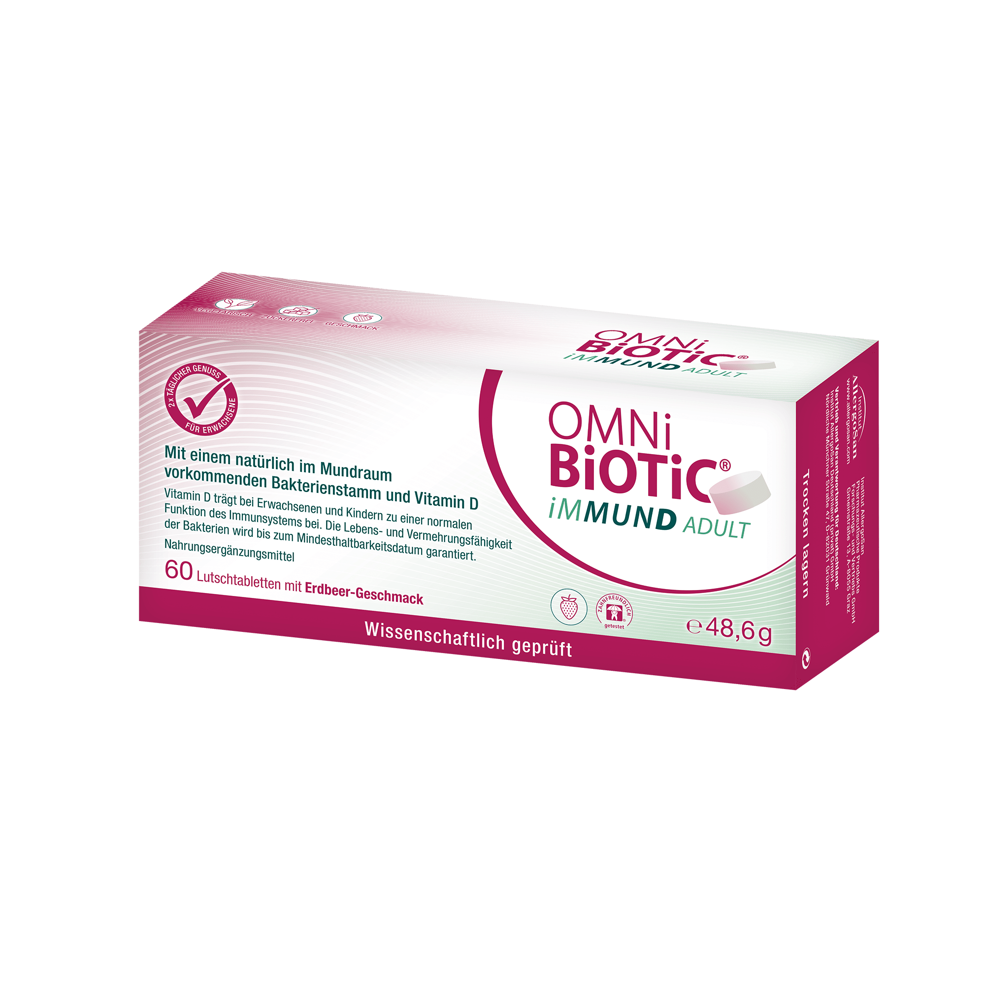 OMNi-BiOTiC® immunD Adult (60 Tabletten) | Bodylab24 Shop