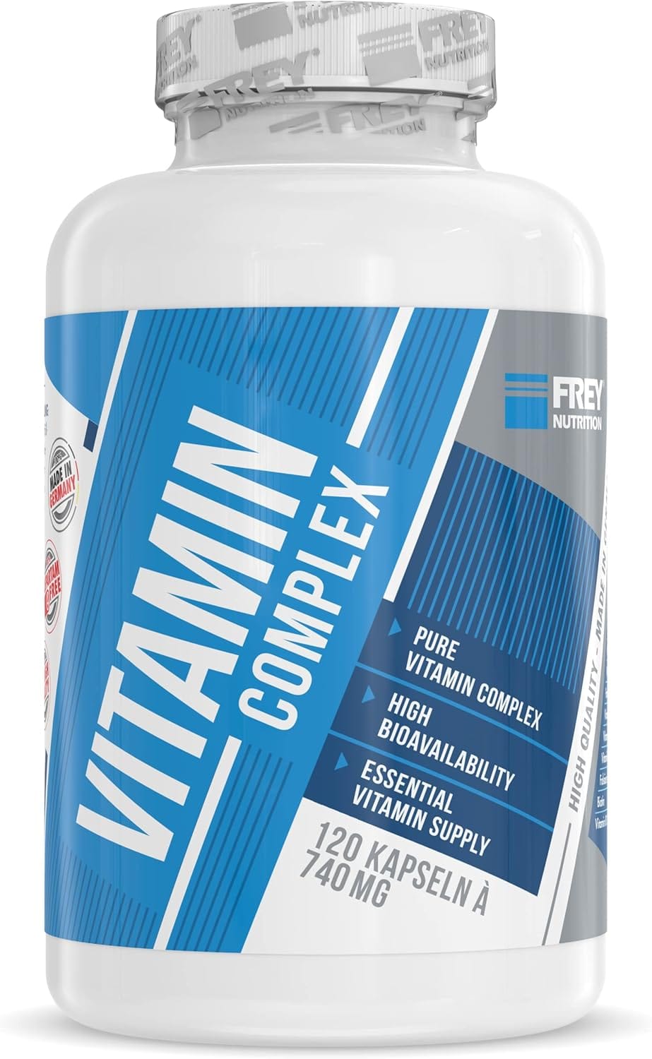 Vitamine Complex (120 capsules) van FREY Nutrition kopen | Bodylab Shop