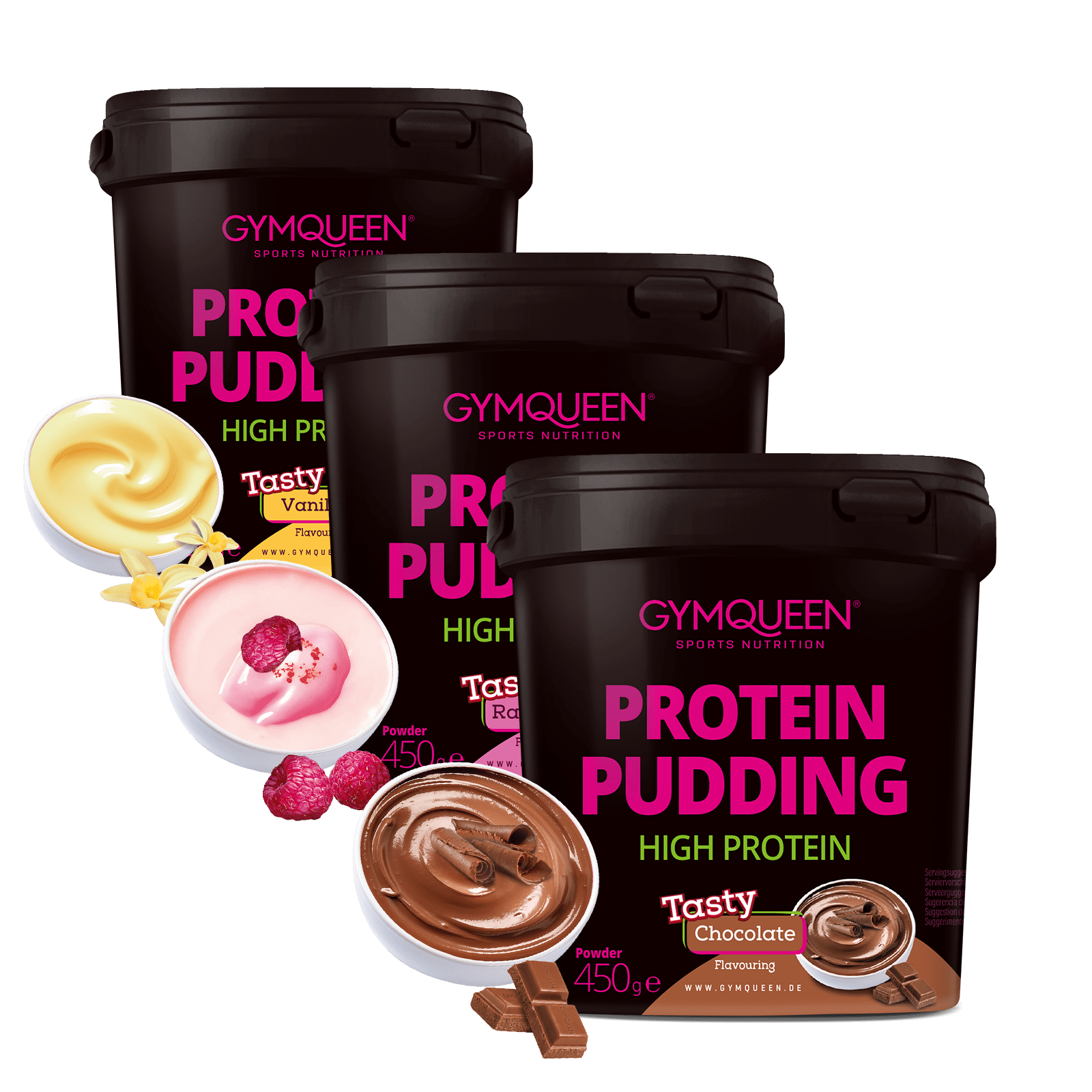 3 x Protein Pudding