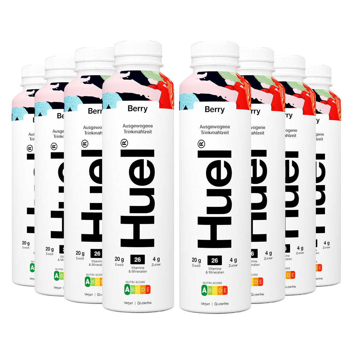Huel White Edition Trinkmahlzeit Mixed Set (8x500ml)
