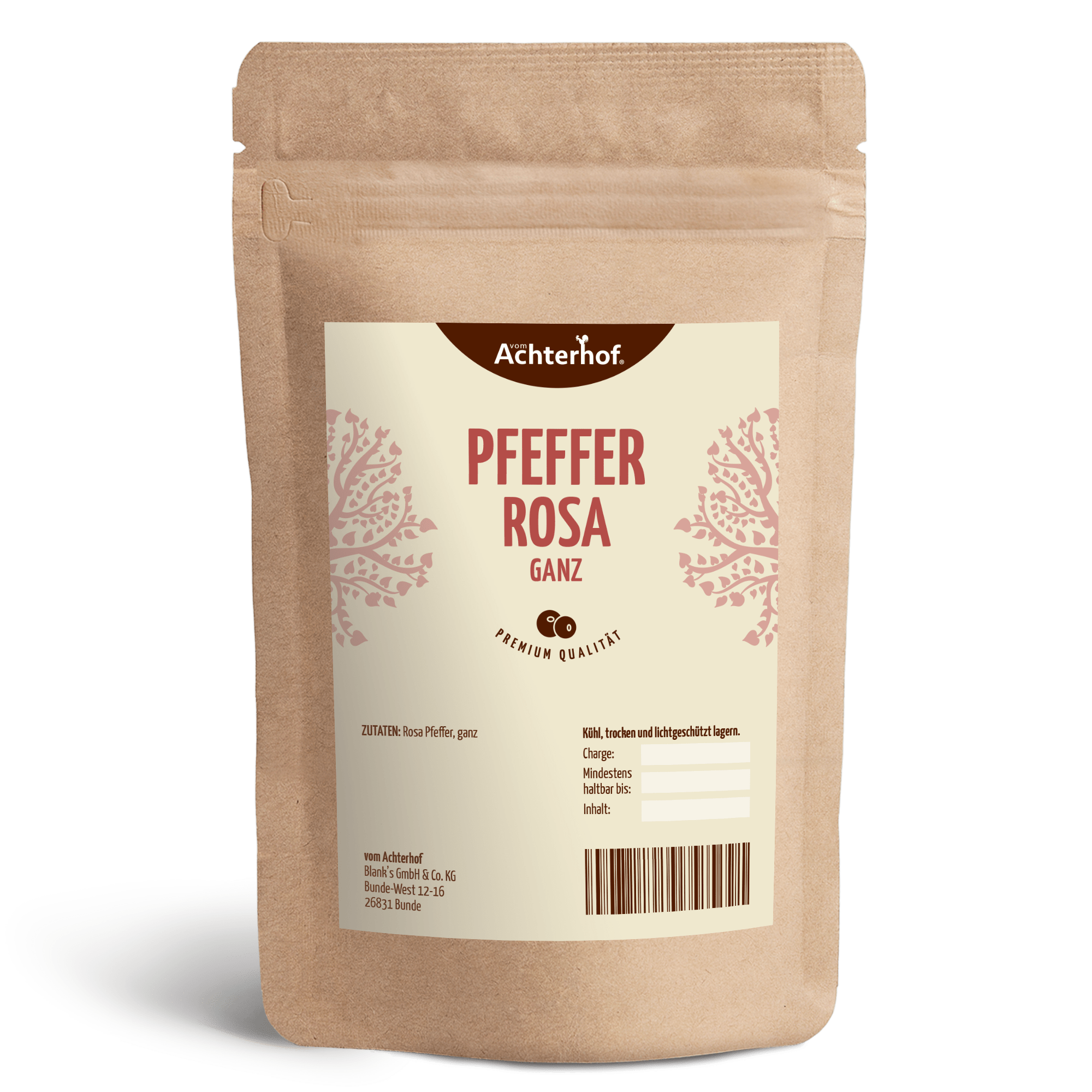 Pfeffer rosa ganz (100g)