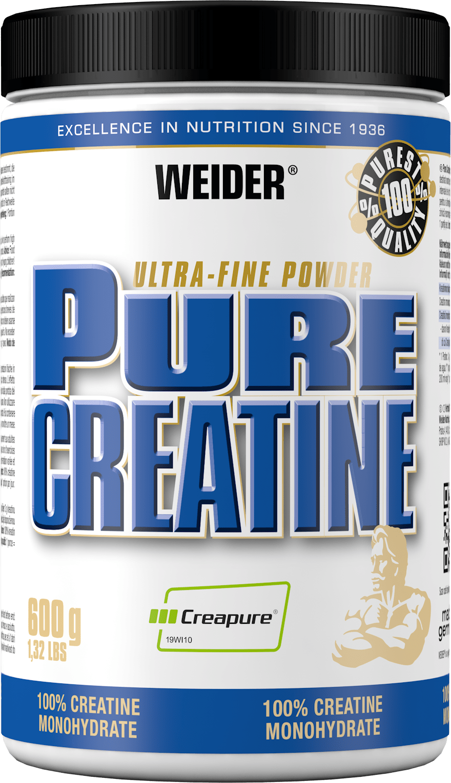 Weider Pure Creatine (600g) online bestellen bei Vitafy.de