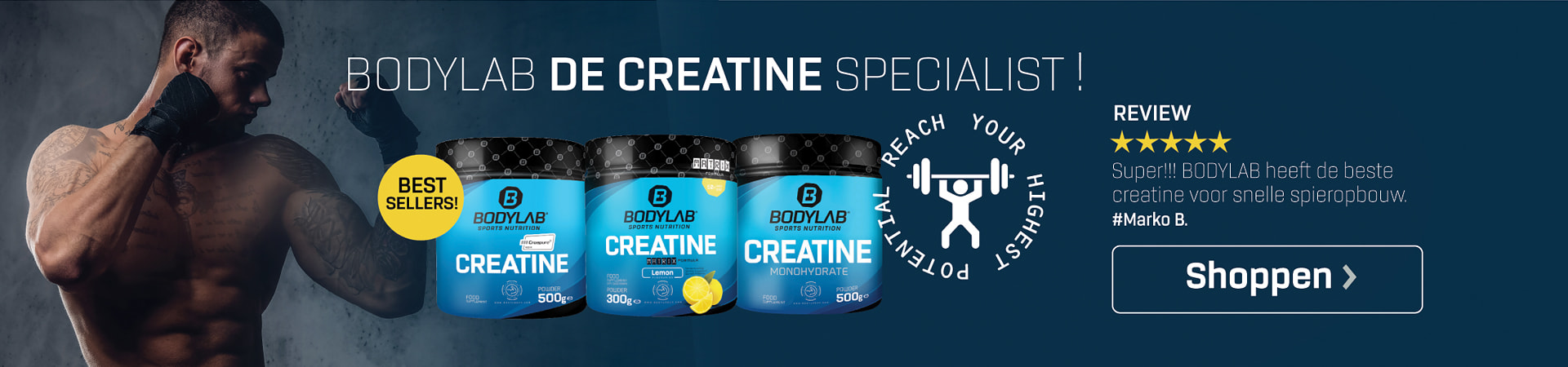 Spieropbouw, fitness, afvallen, Whey protein | Bodylab24 Shop