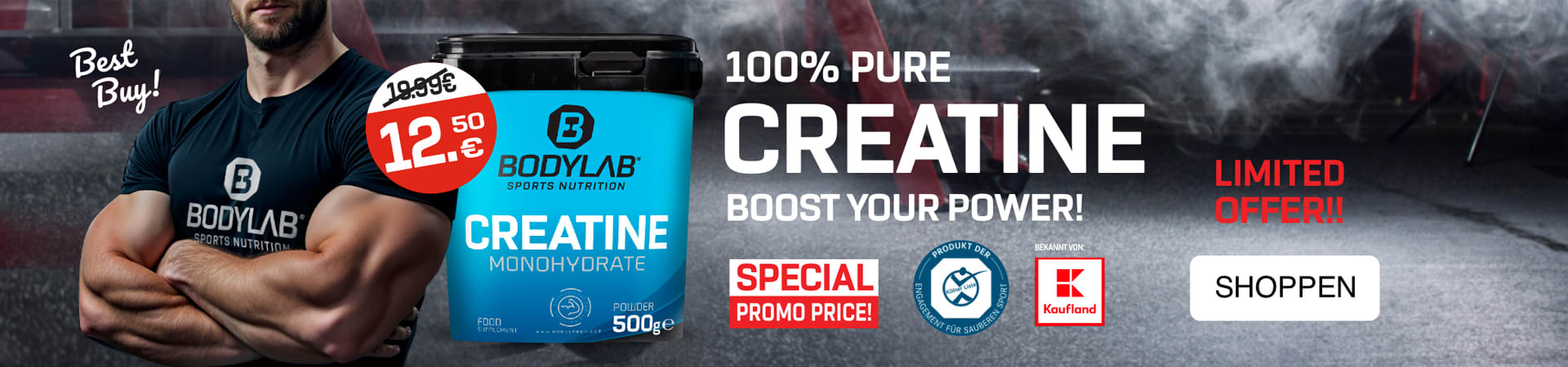 Muskelaufbau, Fitness, Abnehmen, Whey Protein | Bodylab24 Shop